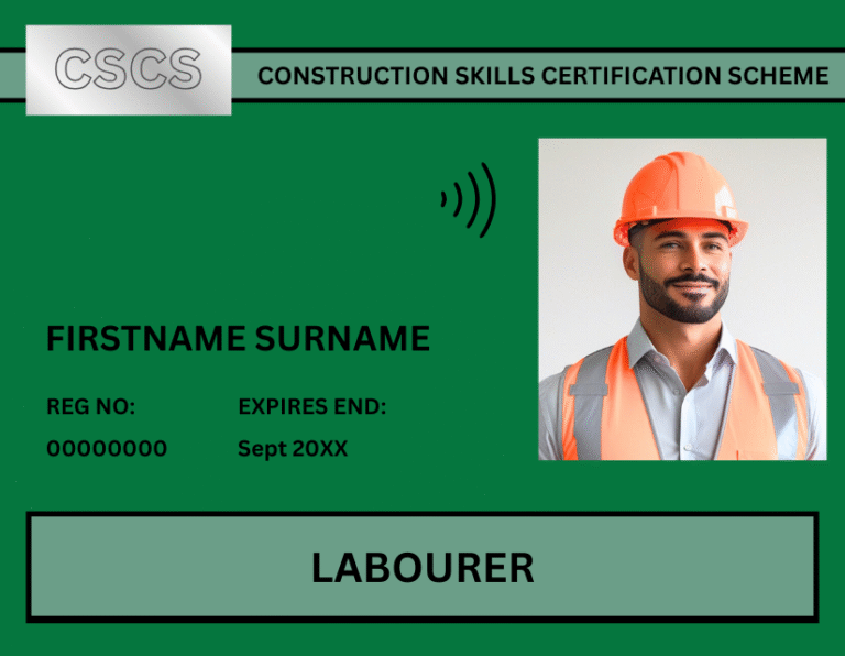 cscs green card course £99.99 - CSCS Green Labourer card